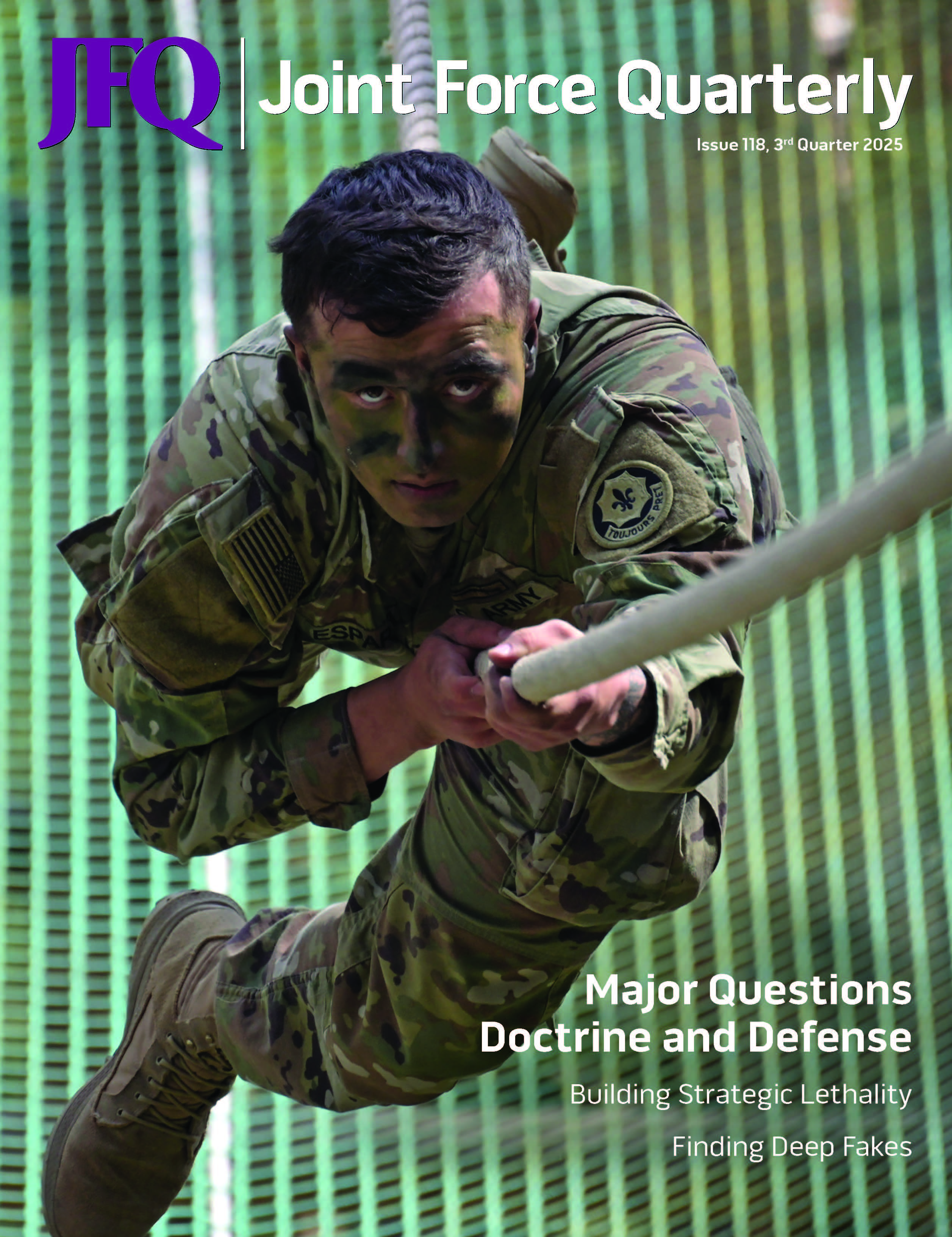 Joint Force Quarterly 118
